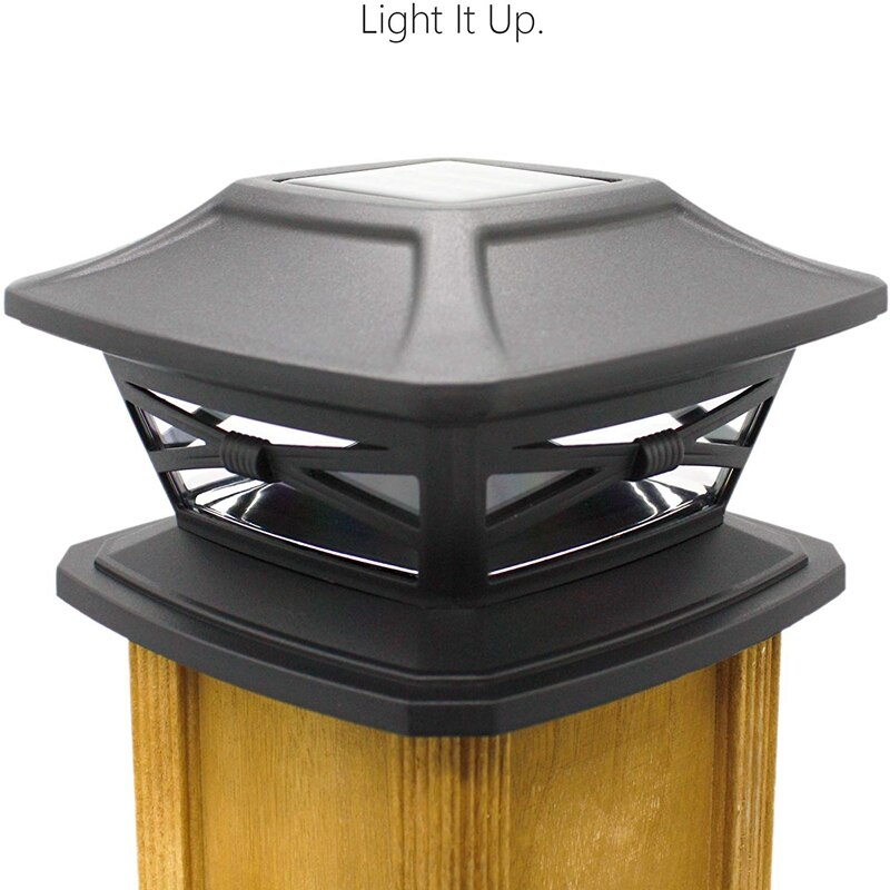 Outdoor Solar Post Lights - Outdoor Post Cap Light... – Grandado