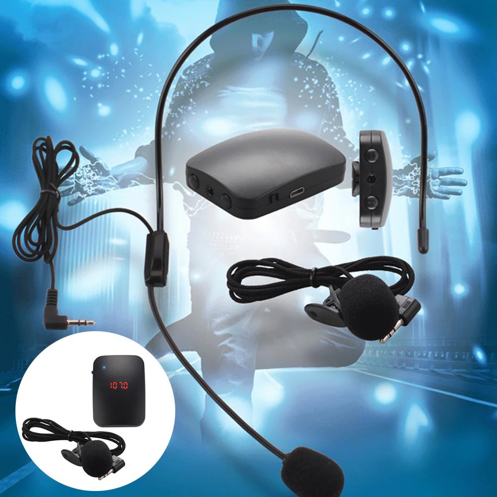 Wireless Microphone FM Radio Transmitter Headset C... – Vicedeal