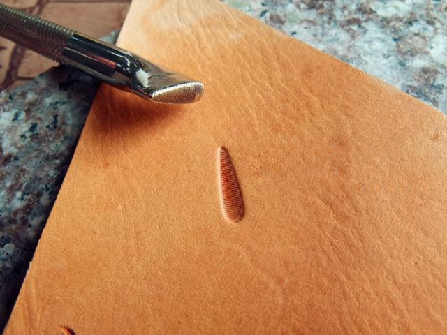 leather saddle making tool DIY leather craft stamp... – Vicedeal