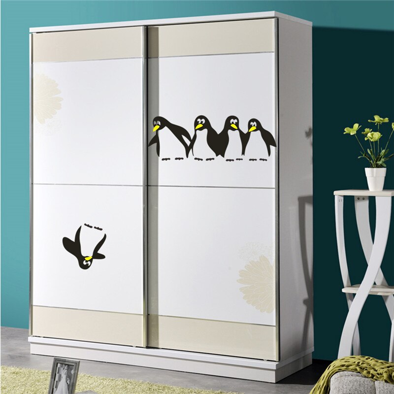 Funny penguin Wall Stickers Home Decoration Sticke... – Grandado