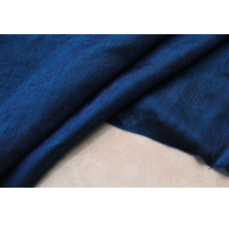 CF474 Changeable Dark Blue tencel fabric Cotton Fa... – Grandado