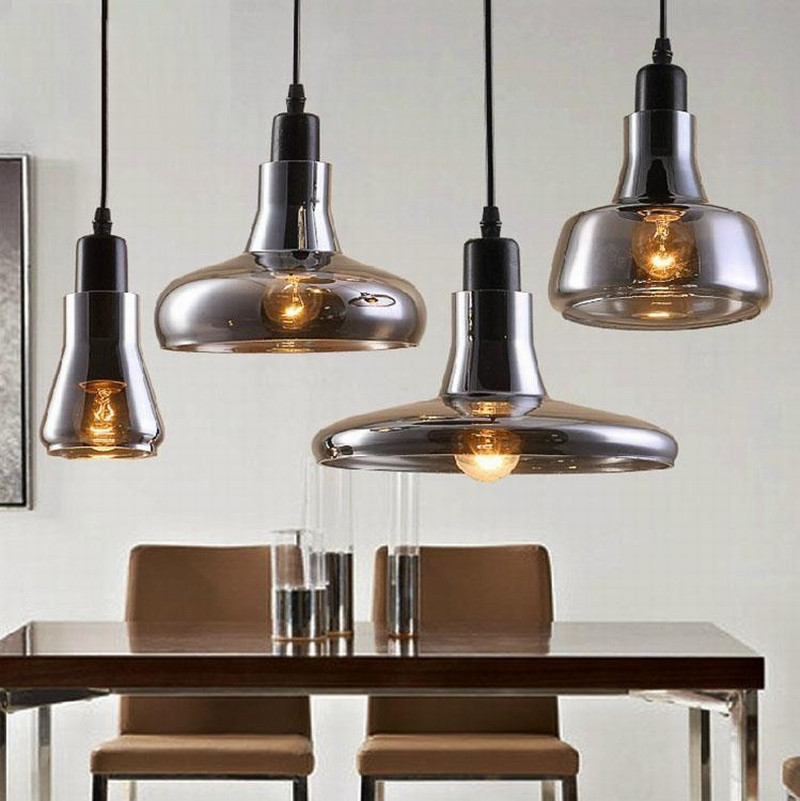 Moderne rook glas lamp voor eetkamer slaapkamer wi... – Vicedeal