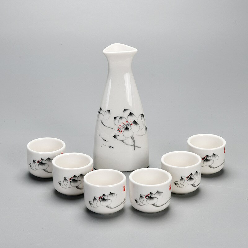 Moderno licor dispensador de vinho conjunto japonê... – Grandado