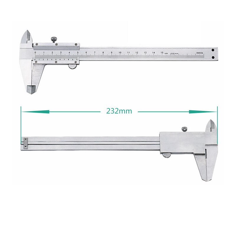 Caliper 0-150mm/0.02mm Carbon Steel Vernier Calipe... – Vicedeal