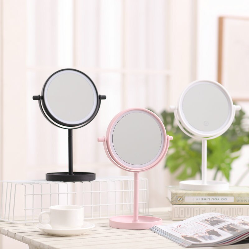 Led Makeup Mirror M151 Desktop Ring LED Makeup Van... – Grandado