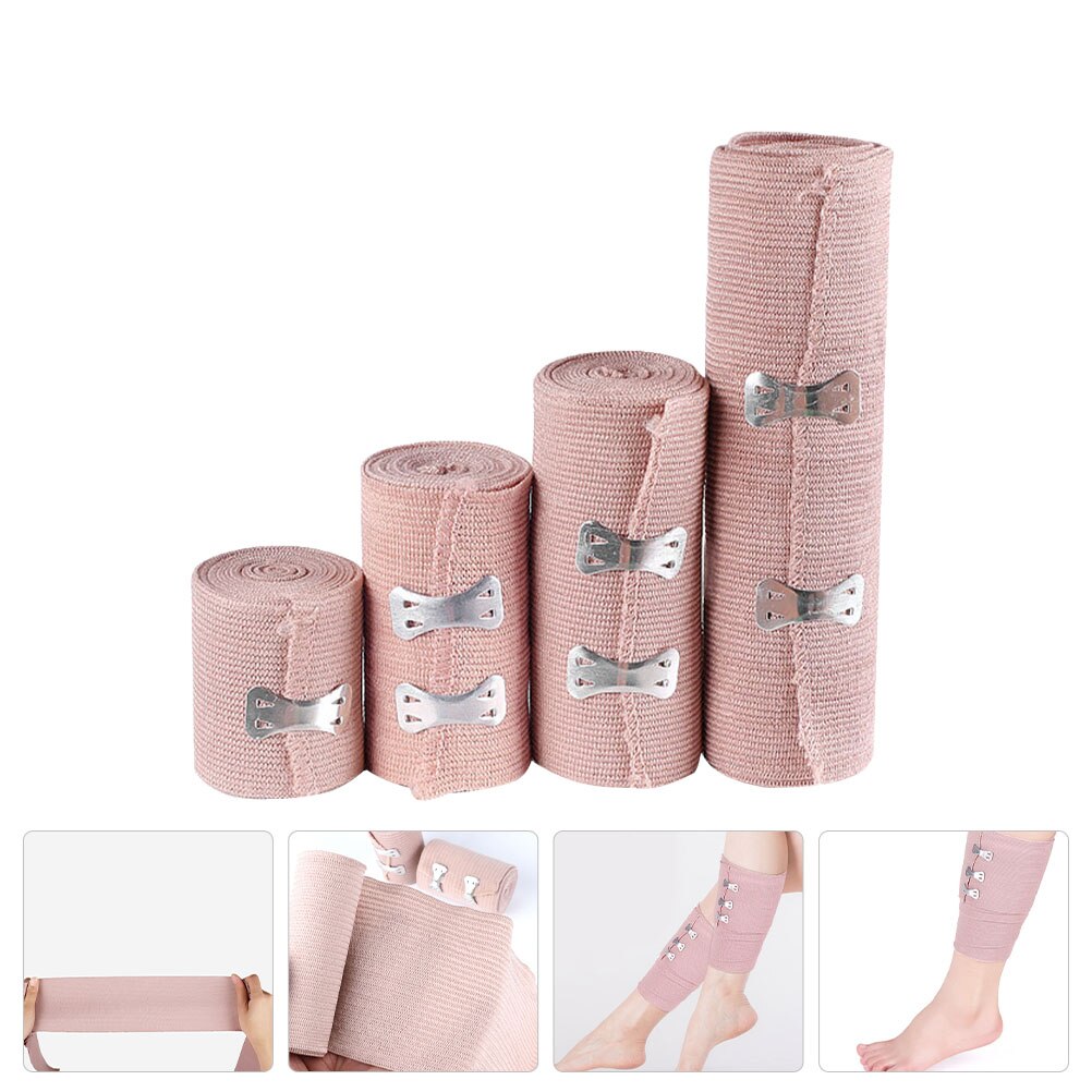 4Pcs Elastic Bandage Wrap First Aid Wound Bandage ... – Grandado