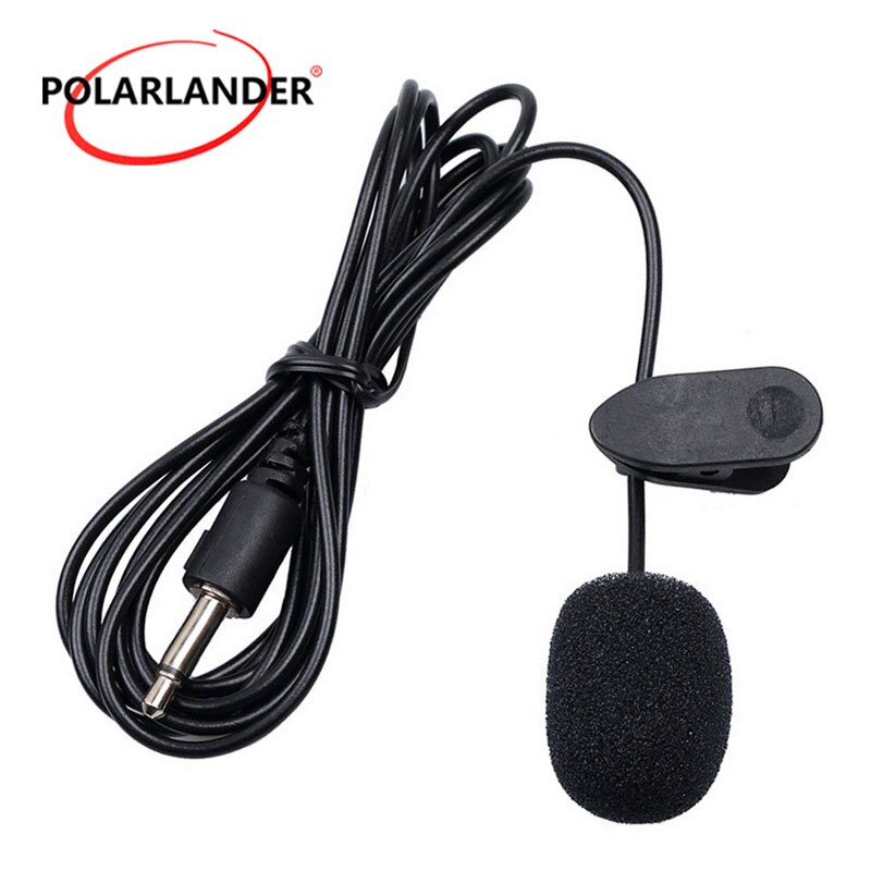 Mini Collar Microphone 2.5M Mic Black for PC Noteb... – Grandado
