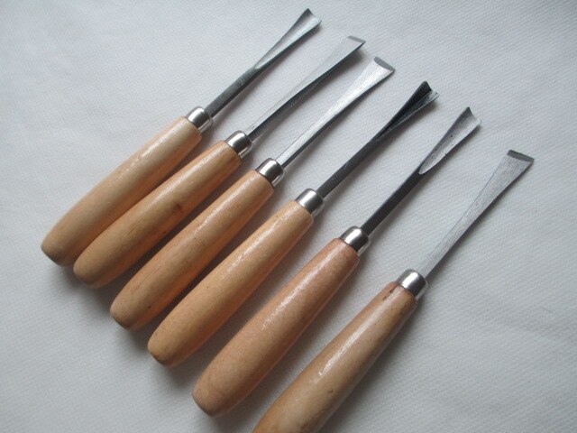 6 Pcs/Set Wood Carving Hand Chisels Set Wood Cut K... – Vicedeal