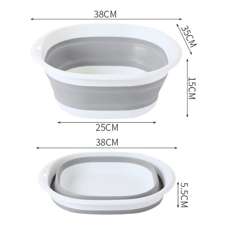 Multifunctional Portable Plastic Basins Wash Basin... – Grandado