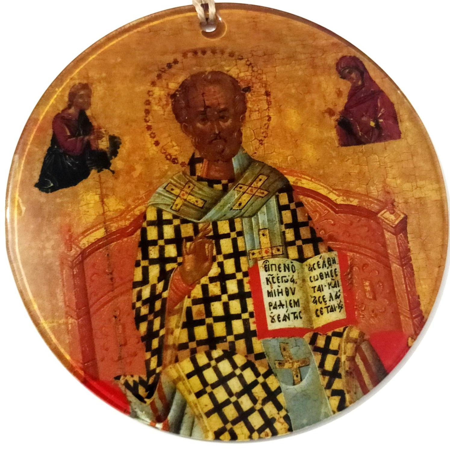 Handgemachte fusion glas Saint Jeremiah figured wa... – Grandado