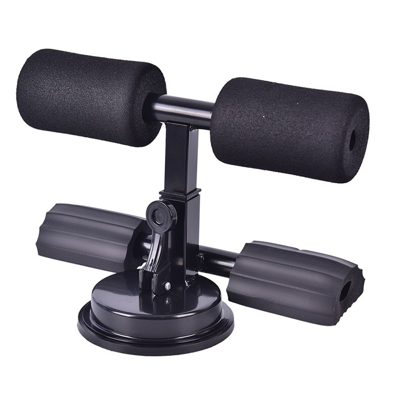 1 Black Adjustable Sit-up Bar Floor Assistant Abdo... – Vicedeal