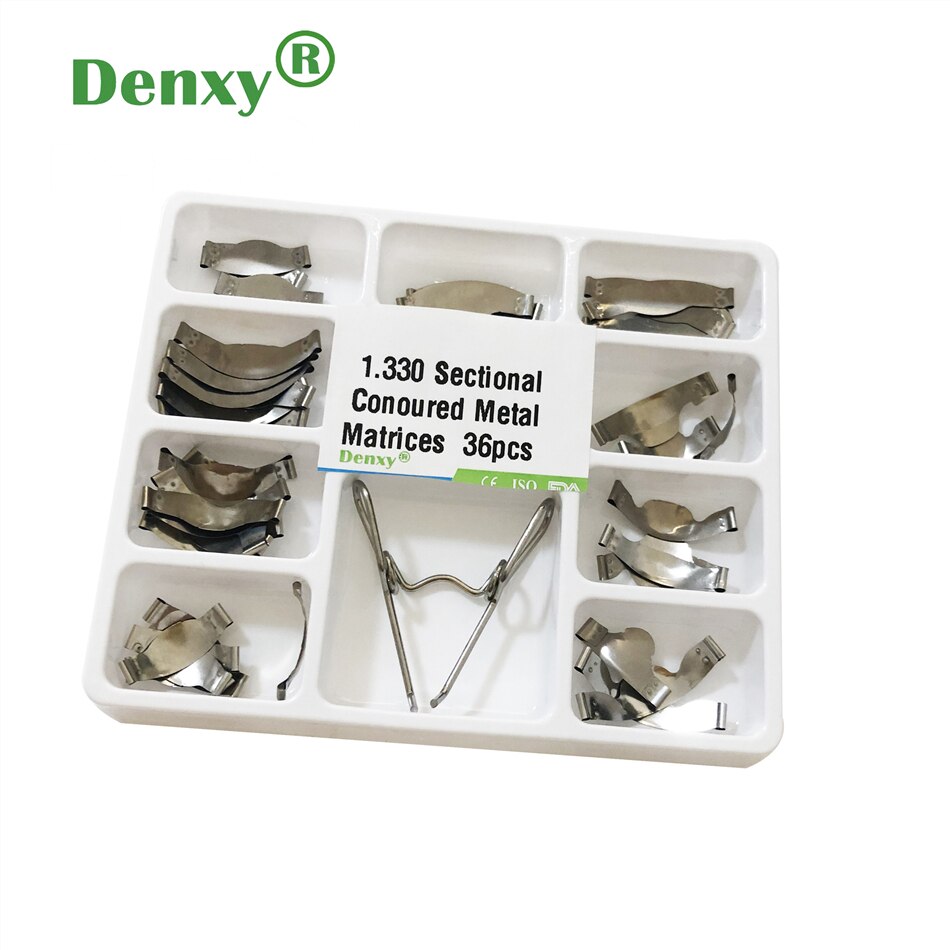 Denxy 2 Boxes Dental Matrix Bands Sectional Contou... – Grandado