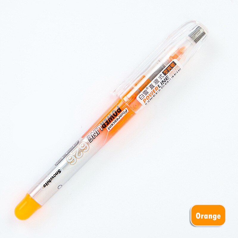Color straight liquid highlighter pen student mark... – Grandado