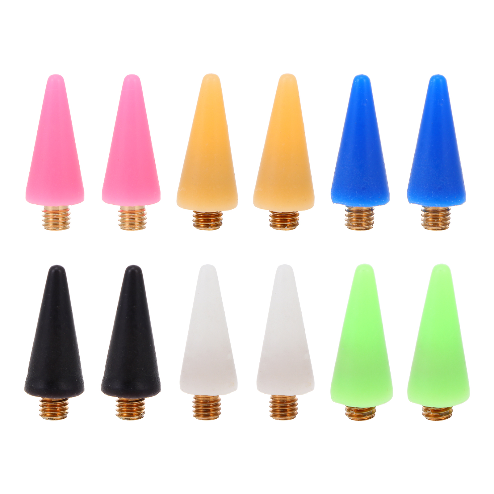 12pcs Nail Rhinestone Picker Wax Replacement Head ... – Grandado