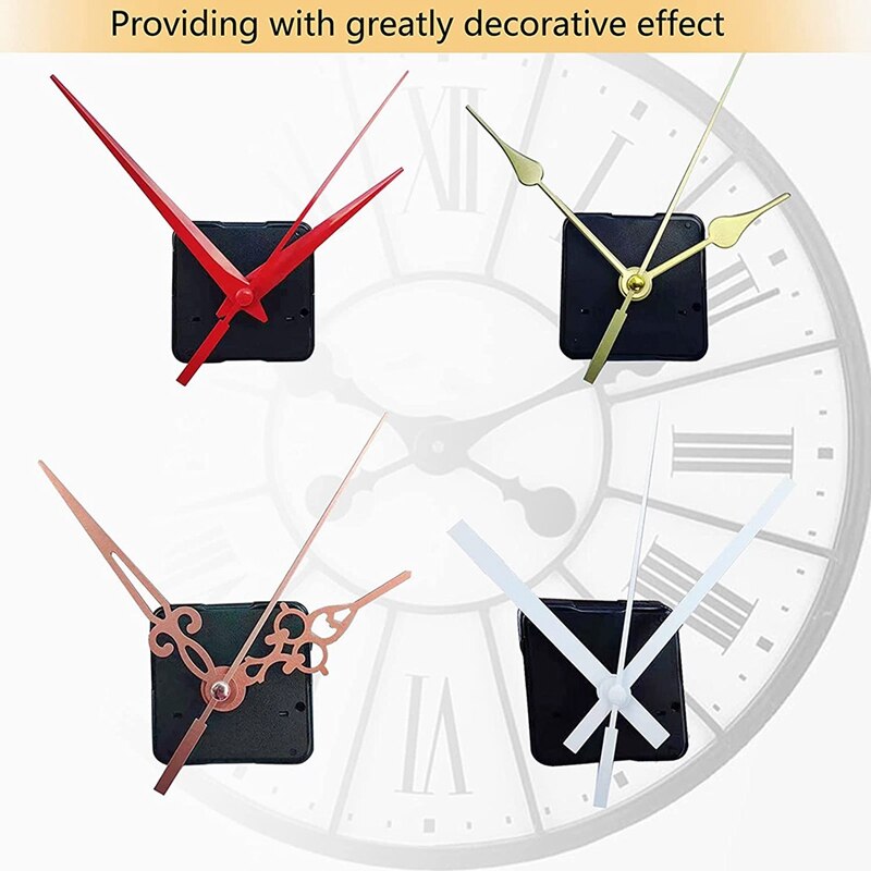 2 Pack Silent Quartz Clock Movement,Wall Clock Mot... – Vicedeal