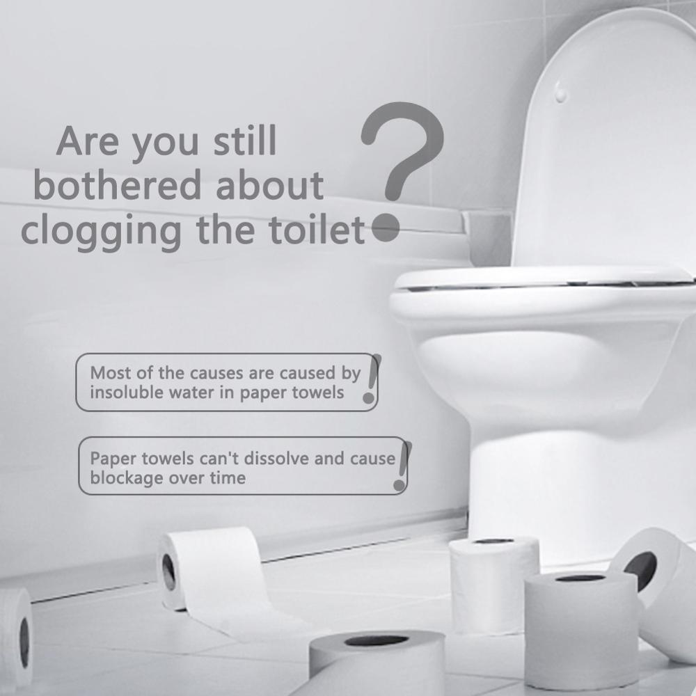 6 Rolls 4 Layers Toilet Paper Instant Paper Soft B... – Grandado