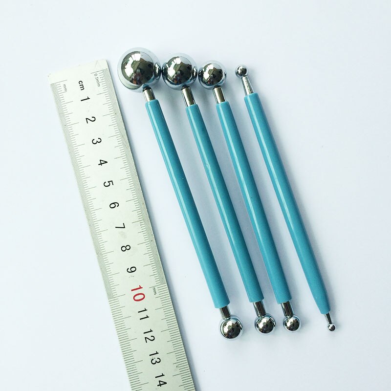 4pcs/set Stainless Steel Dotting Tips Ball Stylus ... – Vicedeal