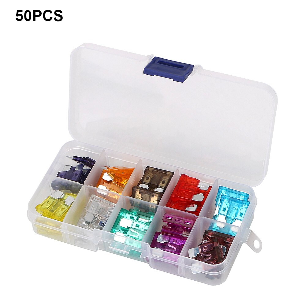 Clip Assortment 50/100 Pcs Auto Blade Type Fuse Se... – Vicedeal