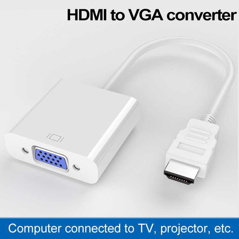HDMI to VGA Converter 1080P Digital to Analog HDMI... – Vicedeal