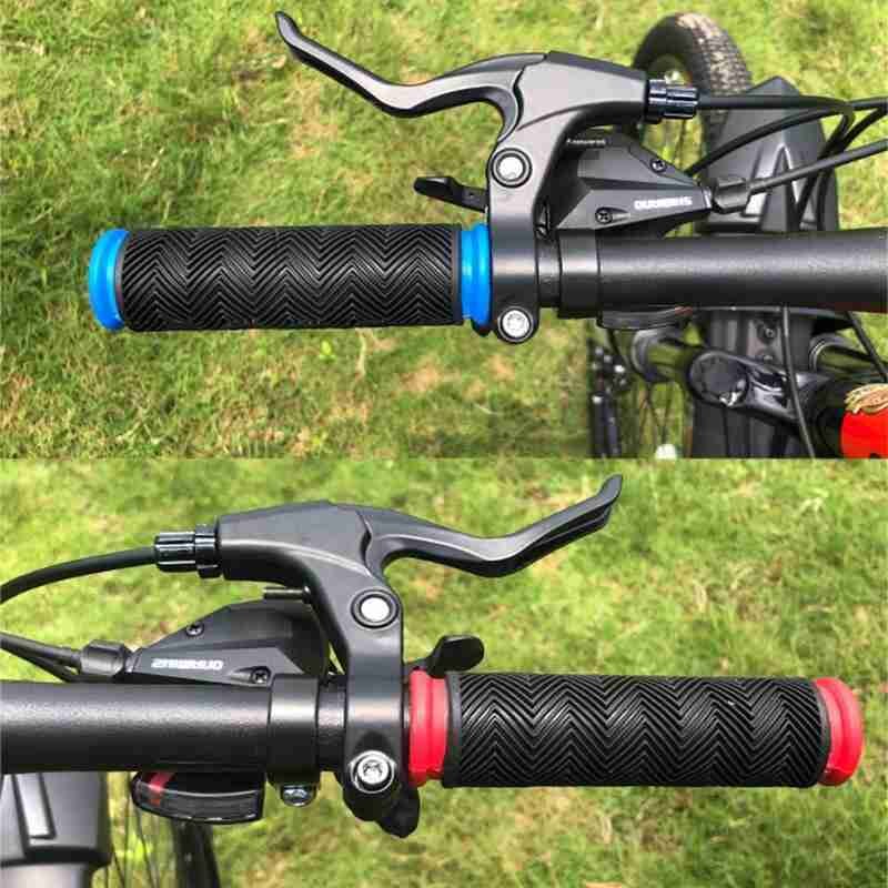 1Pcs 13Cm Rubber Fiets Handvatten Handvat Anti-Sli... – Grandado