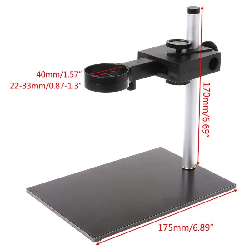 Aluminum Alloy Microscope Stand Portable Up and Do... – Vicedeal