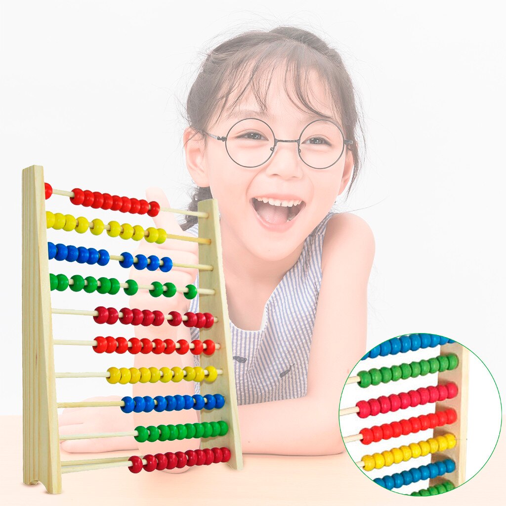 Kids Wooden Bead Abacuss Counting Frame Educationa... – Grandado