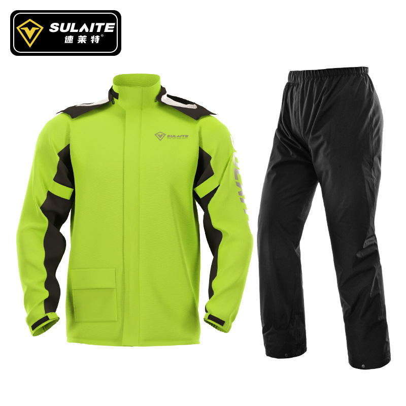 Sulaite Waterproof Motorcyclist Raincoat Men Light... – Grandado