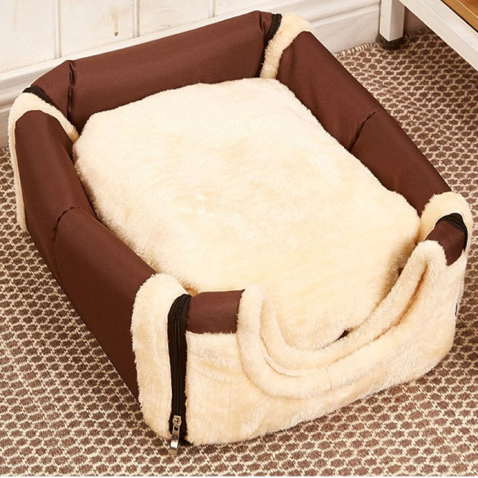 Dog Beds Comfortable Plush Kennel Dogs Pet Litter ... – Grandado