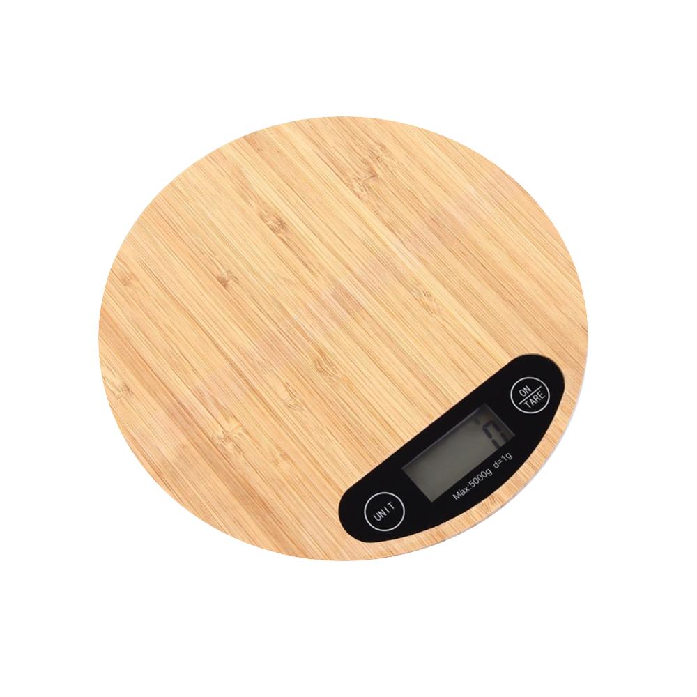 Escala de cozinha de bambu display led balança ele... – Grandado