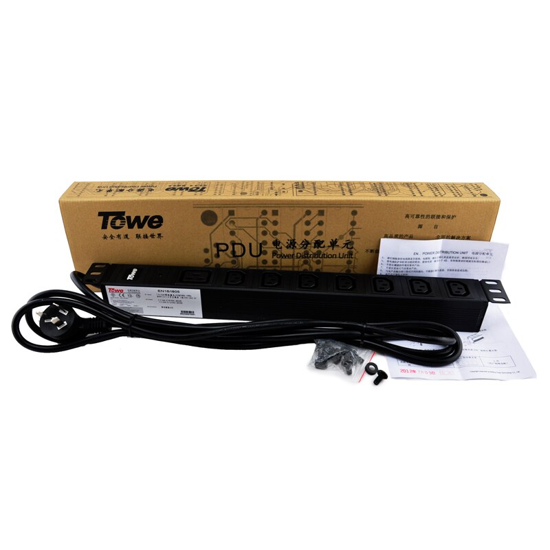 TOWE EN16/I805 16A 8 WAYS IEC320 C13 WITH SPD PDUs... – Grandado