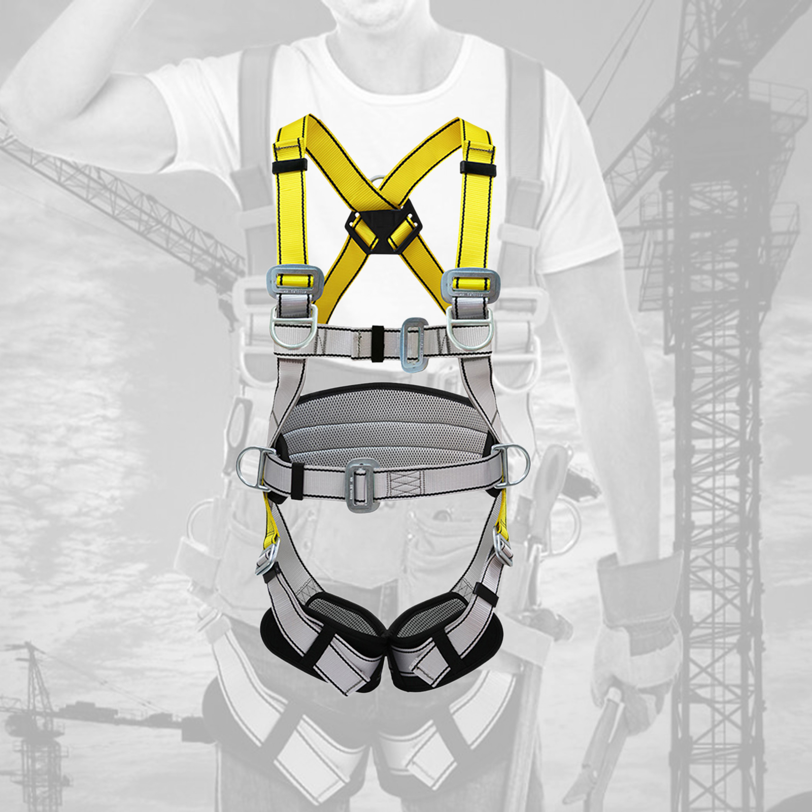 Rock Climbing Harness Full Body Safety Belt Anti F... – Grandado