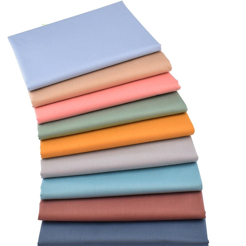 100% cotton fabric of pure color fabric sewing qui... – Grandado