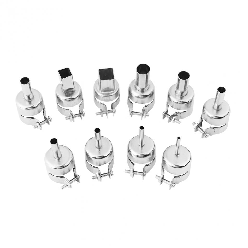 Stainless Steel Nozzles 10pcs Set Heat Nozzles Kit... – Grandado