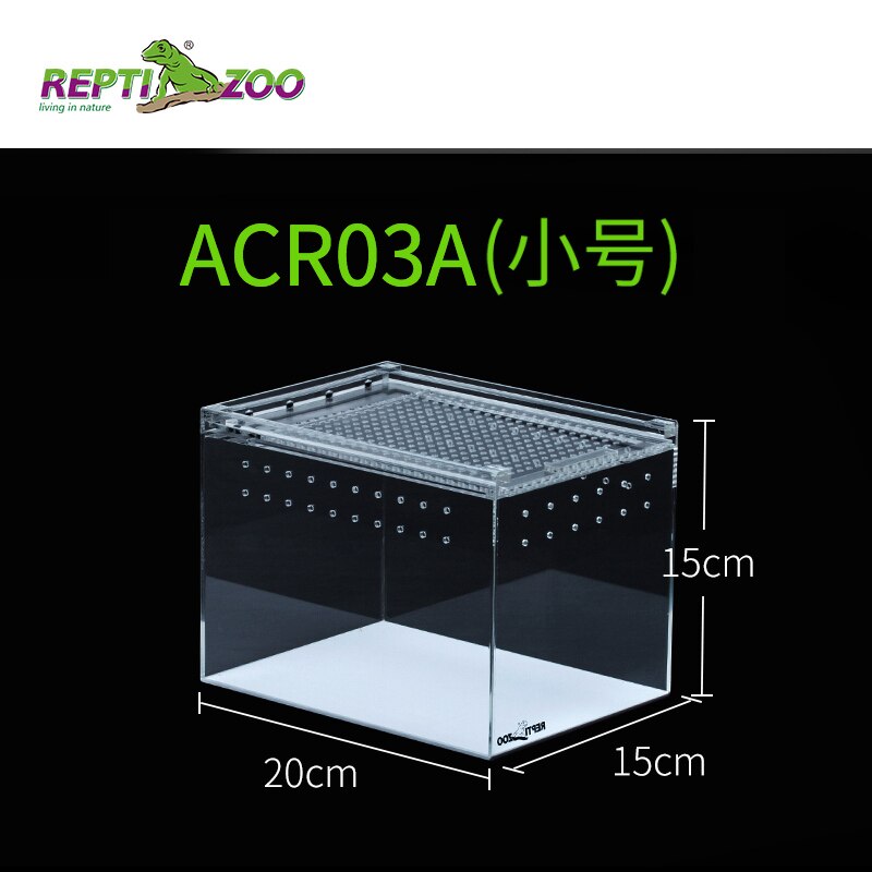 Acrylic Feeding Box Terrarium Reptiles Climbing Br... – Grandado