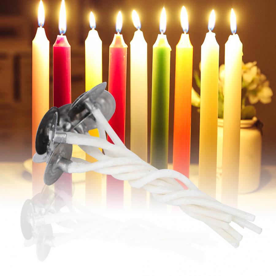 100 pcs Low Smoke DIY Eco-friendly Candle Lampwick... – Vicedeal