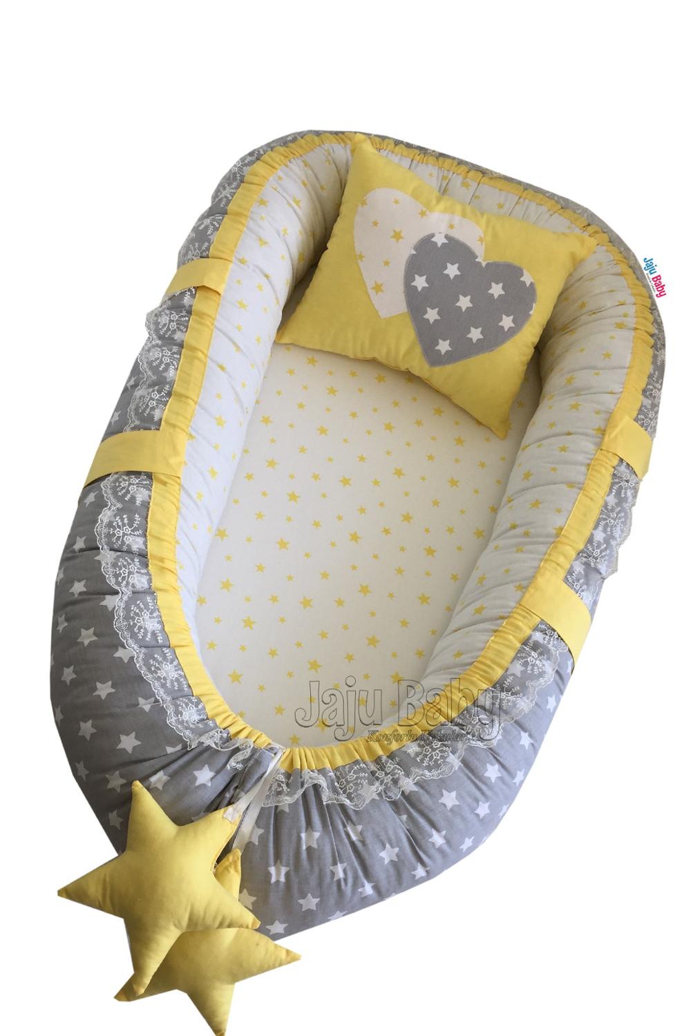 Jaju Baby Nest Little Yellow Star Orthopedic Babyn... – Vicedeal