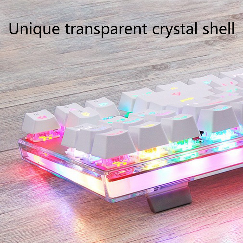 K87S Mechanical Keyboard Wired Gaming Keyboard RGB... – Grandado