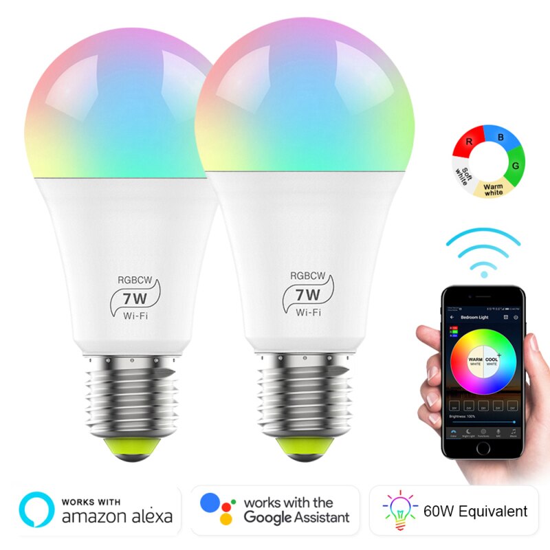 Wireless Bluetooth 4.0 Smart Bulb Home Lighting La... – Vicedeal
