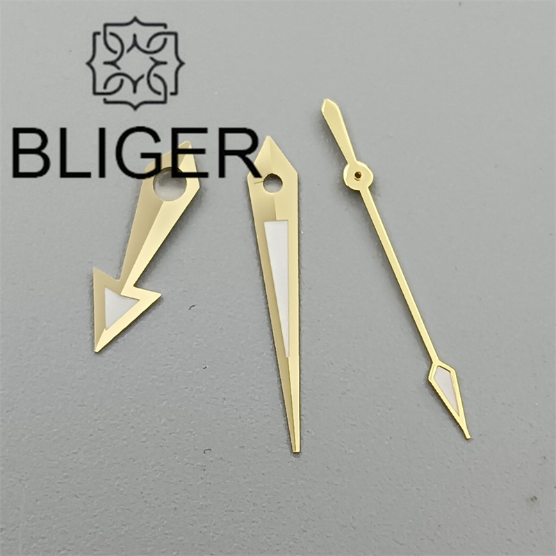 BLIGER Watch Hands With Arrow Head Black Blue Silv... – Grandado