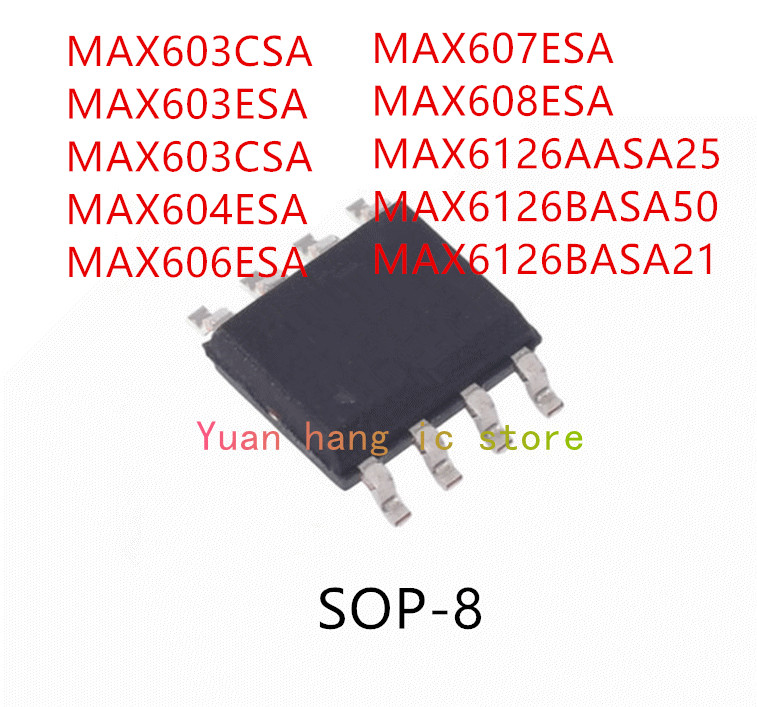 10PCS MAX603CSA MAX603ESA MAX604CSA MAX604ESA MAX6... – Grandado