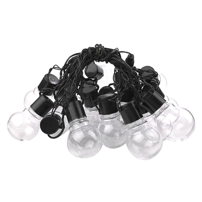 Retro Solar String Lights Globe Fairy String Light... – Grandado