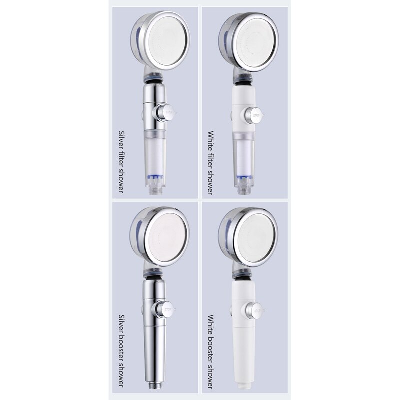 Pressurized Shower Head High Pressure Detachable 3... – Vicedeal