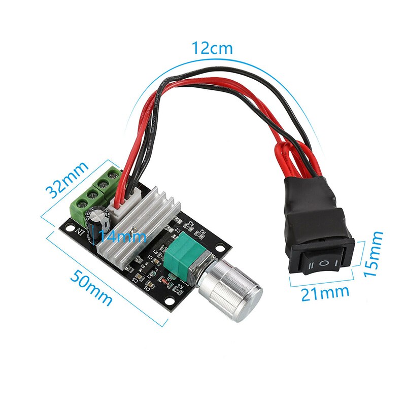 1203BB 6V 12V 24V 80W Dc Motor Pwm Controller Swit... – Vicedeal