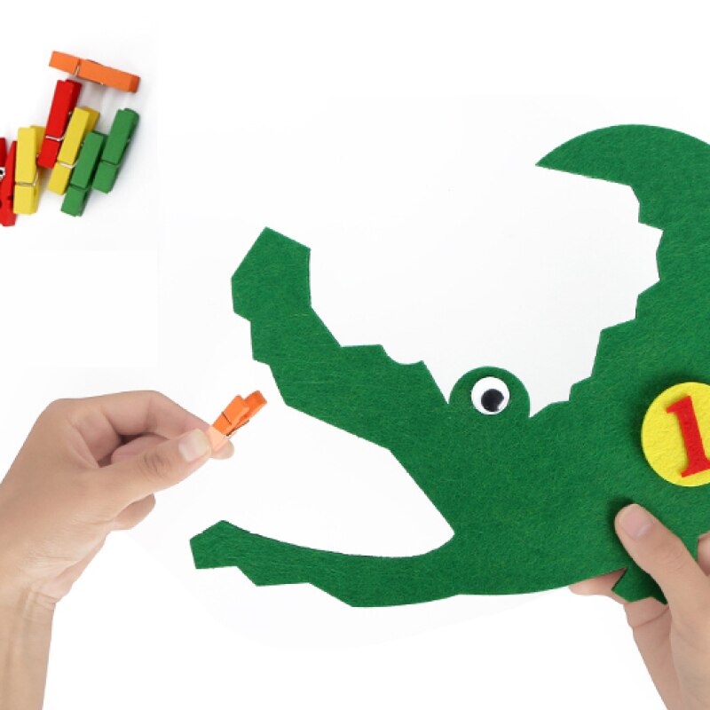 T-N Handmade Felt Crocodile Clip Tooth Extraction ... – Vicedeal