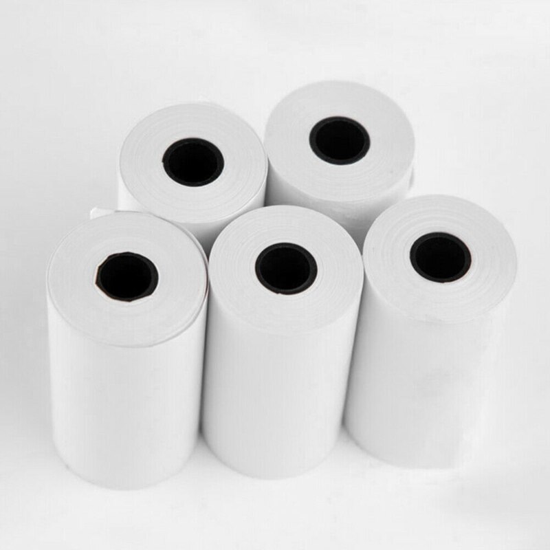 10 Rolls White Kid Camera Wood Pulp Thermal Paper ... – Grandado