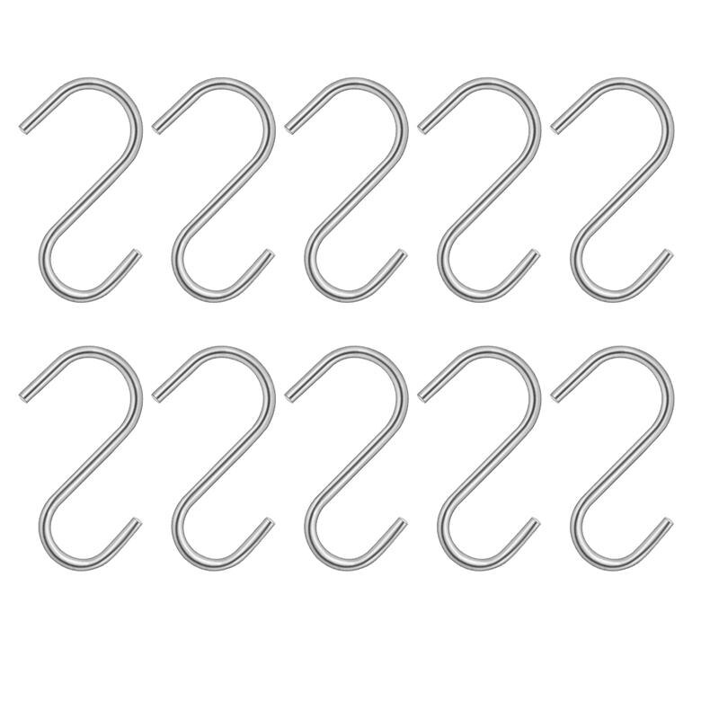 100pcs Rvs S Vormige Haken Keuken Lepel Pan Pot Ge... – Grandado