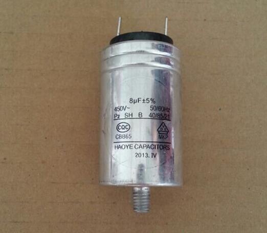 8UF 450V Washing Machine capacitor aluminum housin... – Grandado