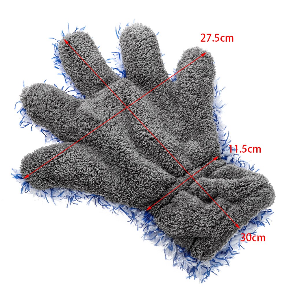 Car Cleaning Glove Wheel Rim Scrub Wash Microfiber... – Grandado
