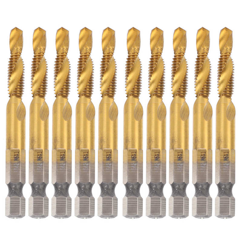 HSS Screw Tap Kit M6 Coacted Tap Set High Speed St... – Grandado