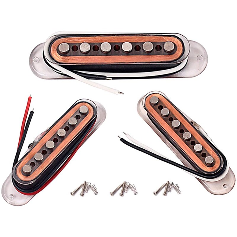 Strat Style Electric Guitar Pickup Set, Single Coi... – Grandado